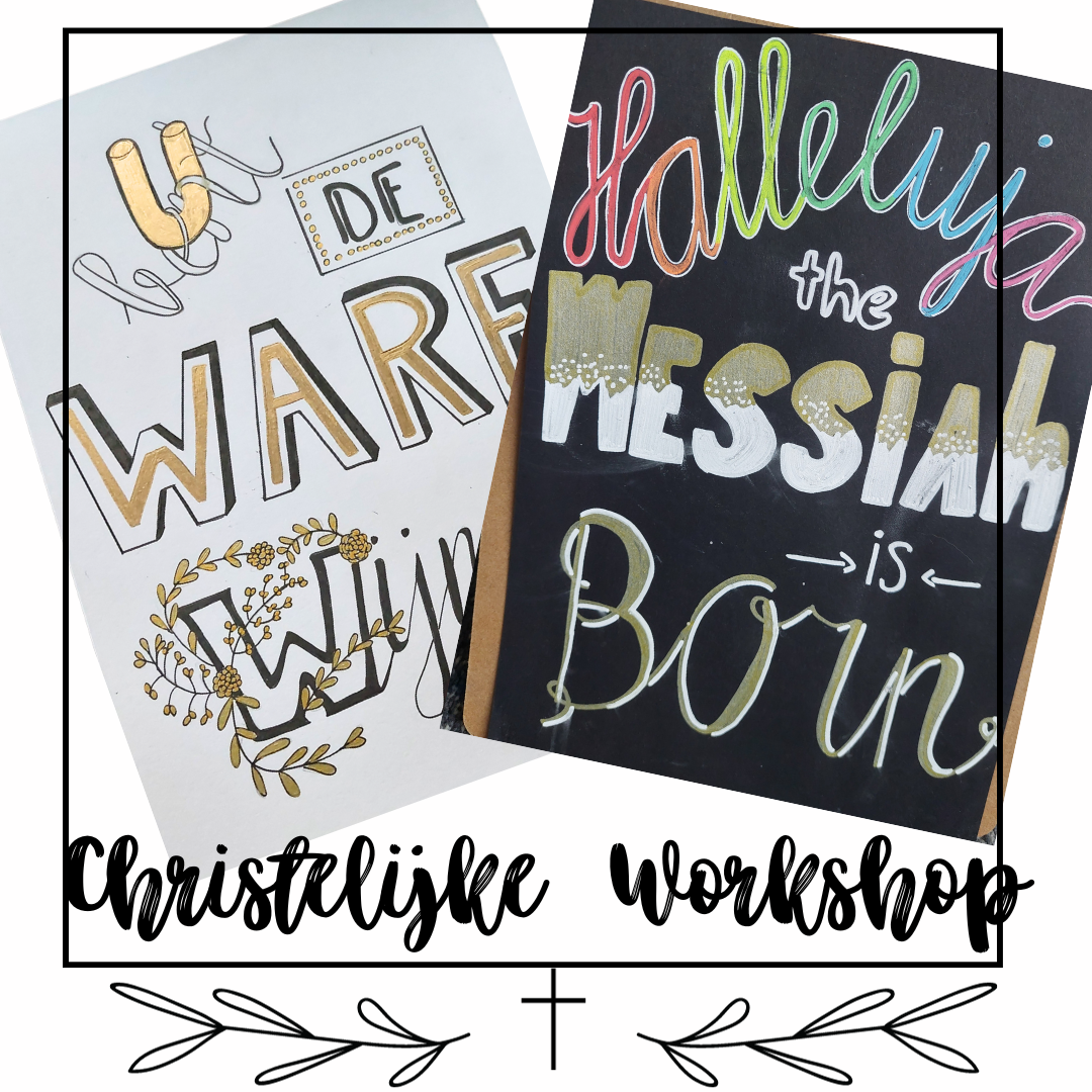 Christelijke Workshop Handlettering Reserveren? - Geloof - Bijbel